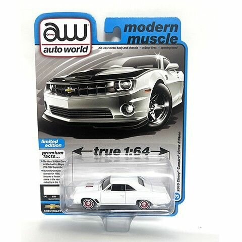 Autoworld 1:64 литой автомобиль масштабная модель(белое Chevrolet SS)