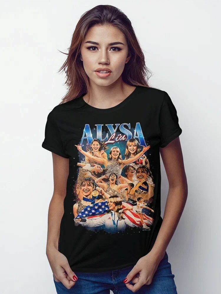 Футболка Алиса Лю / Alysa Liu / Женская