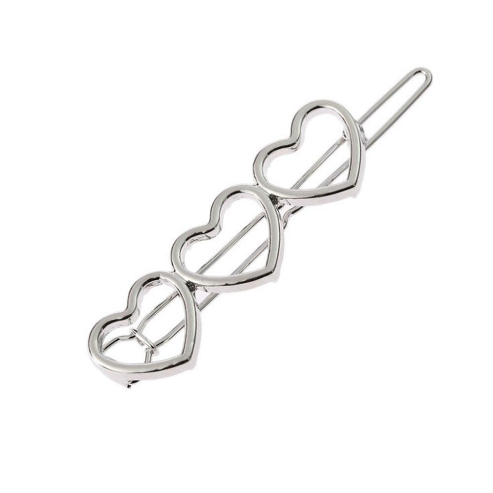 2 шт. Заколка для волос в стиле Y2K «Пряная звезда», милая, крутая, ажурная, пятиконечная звезда, модная, женская, в форме сердца, новые аксессуары для волос.