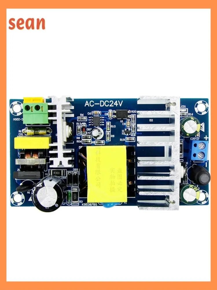 AC 110V 220V to DC 24V 6A AC-DC Импульсный блок питания Модуль платы понижающего преобразователя 100 Вт XK-2412-24 Источник постоянного тока