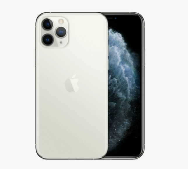 Смартфон Apple iPhone 11 Pro 64Gb, MWHF2RU/A, серебристый Б/у уценка
