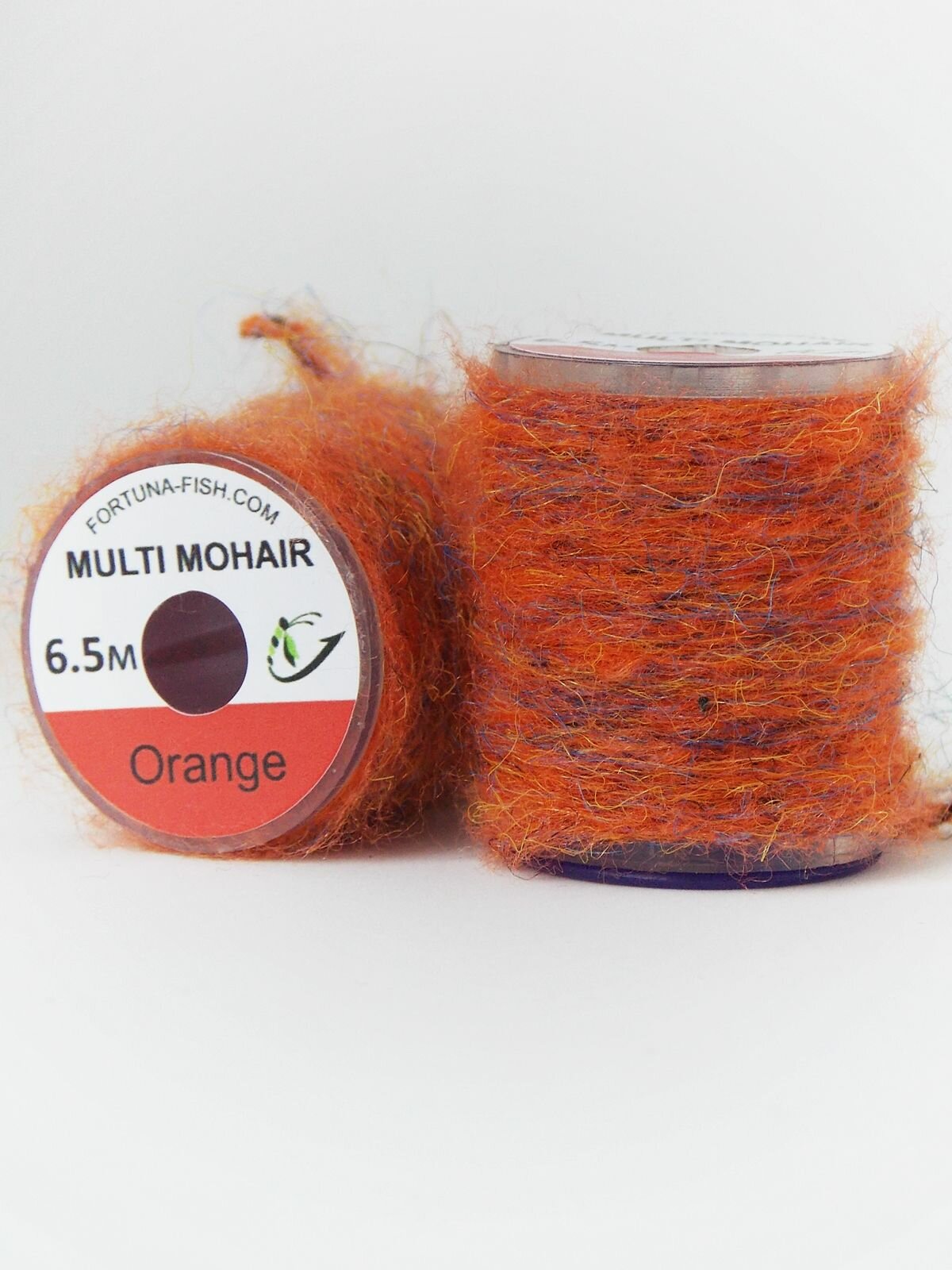 Мохер толстый Multi Mohair, цвет Orange (6,5м. на катушке)