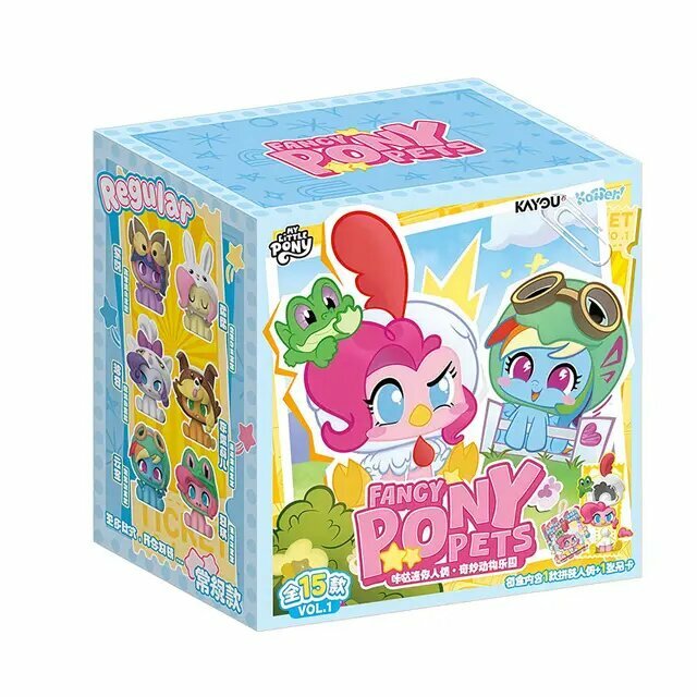 Фигурка Kayou My Little Pony Rarity Gummy Rainbow Dash Tank Fancy из аниме-сериала My Little Pony, собранная игрушка, в закрытой коробке, подарок на день рождения.