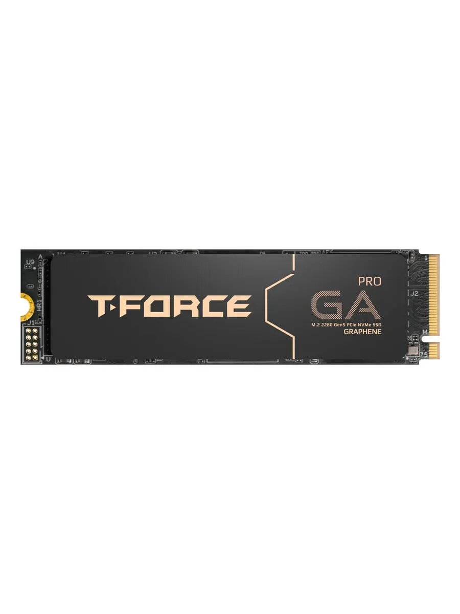 SSD накопитель TEAMGROUP T-FORCE GA PRO (TM8FFJ002T0C129), 2 ТБ, M.2 2280 (двухсторонний), PCIe 5.0 x4