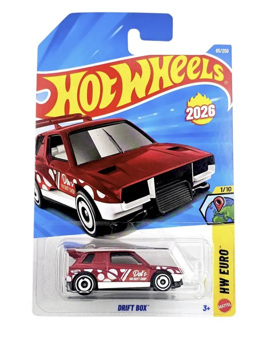 Машинка коллекционная 2026 Drift Box
