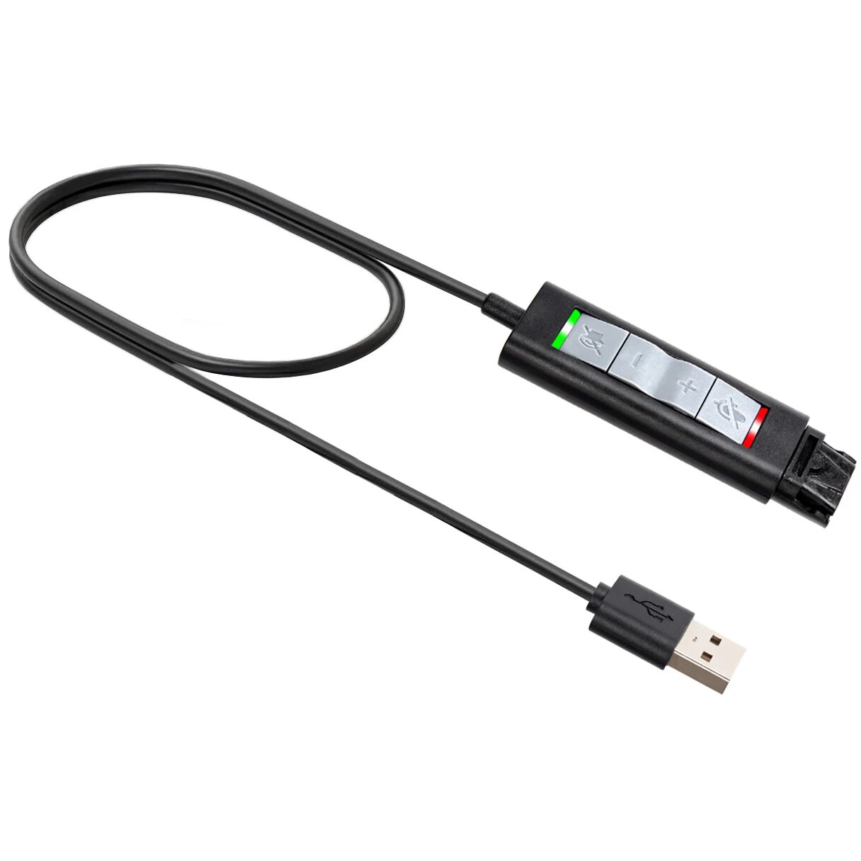 Адаптер VoiceJoy QD-USB Аналогичная гарнитура DA70 DA80 Быстроразъемный кабель USB для гарнитур Plantronics