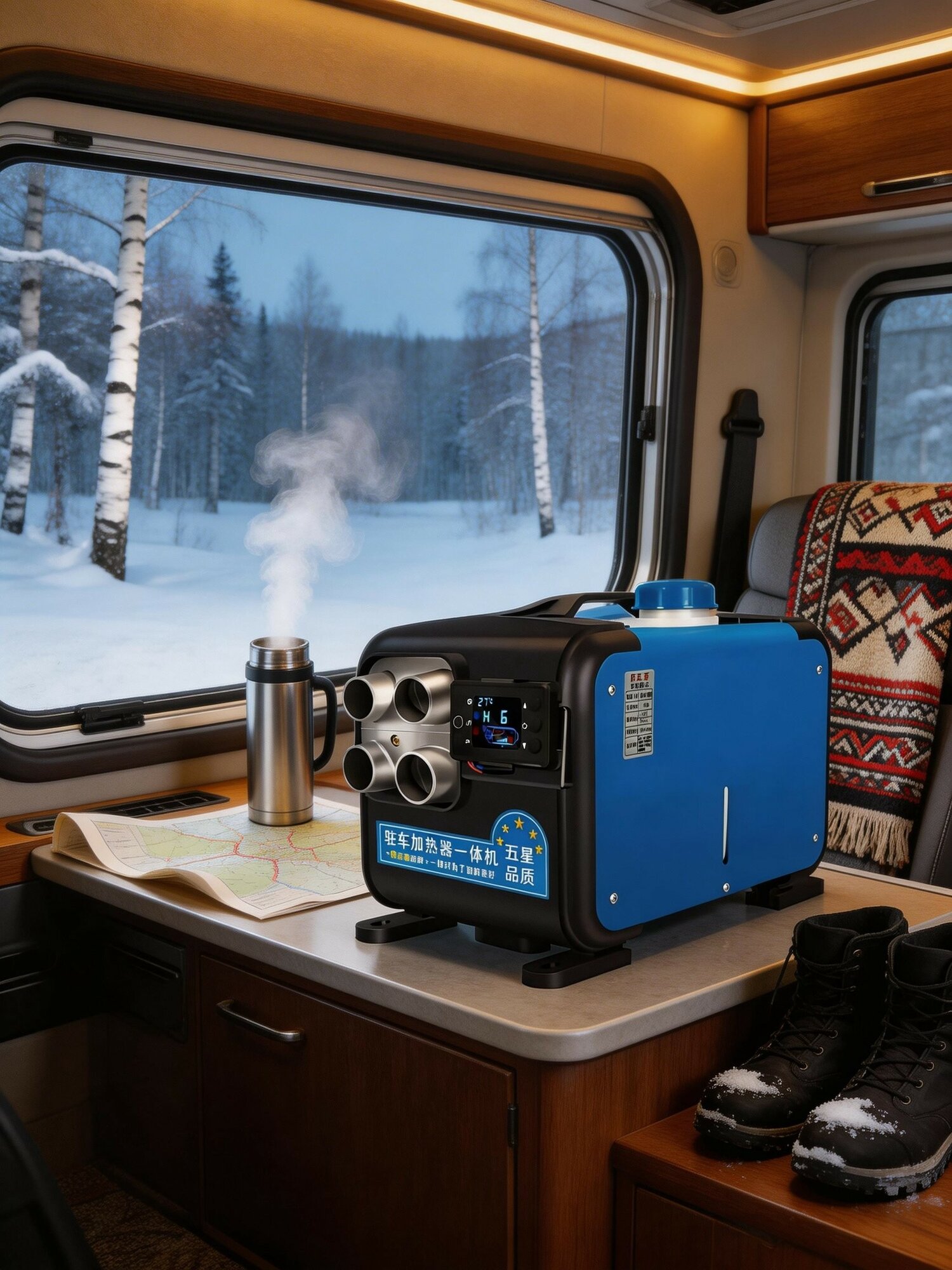 Автономный отопитель 12/24/220В 1000-8000 Вт, дизельный нагреватель воздуха для дачи теплицы гаража палатки с дистанционным управлением