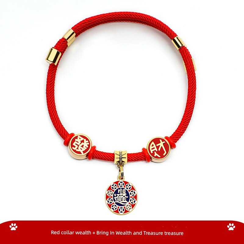 Модные ошейники для кошек и собак, ошейники-колье с колокольчиком, милые ошейники для щенков и котят. Красный ошейник