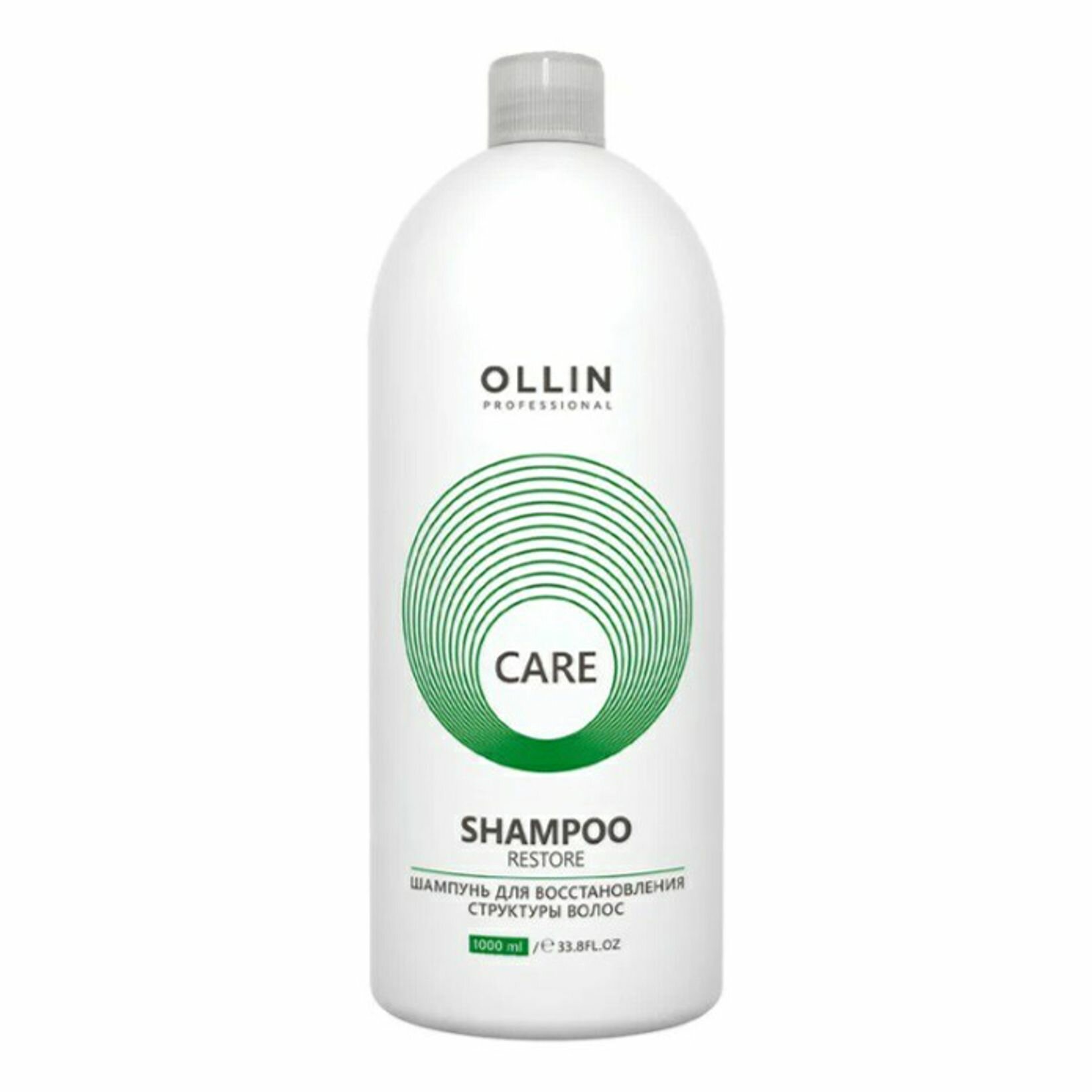 Шампунь Ollin Professional Care Restore для восстановления структуры волос 1 л