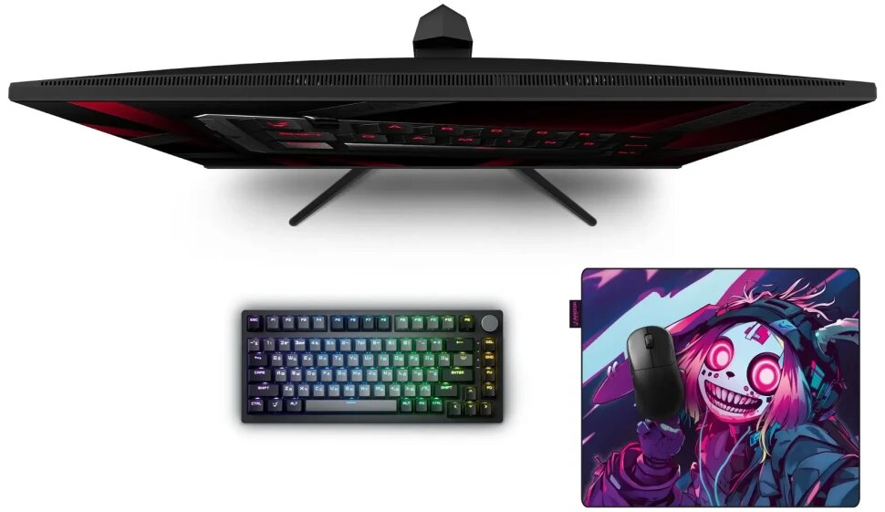 Коврик ARDOR GAMING Cute Fury (M) разноцветный, 350 мм x 300 мм x 4 мм
