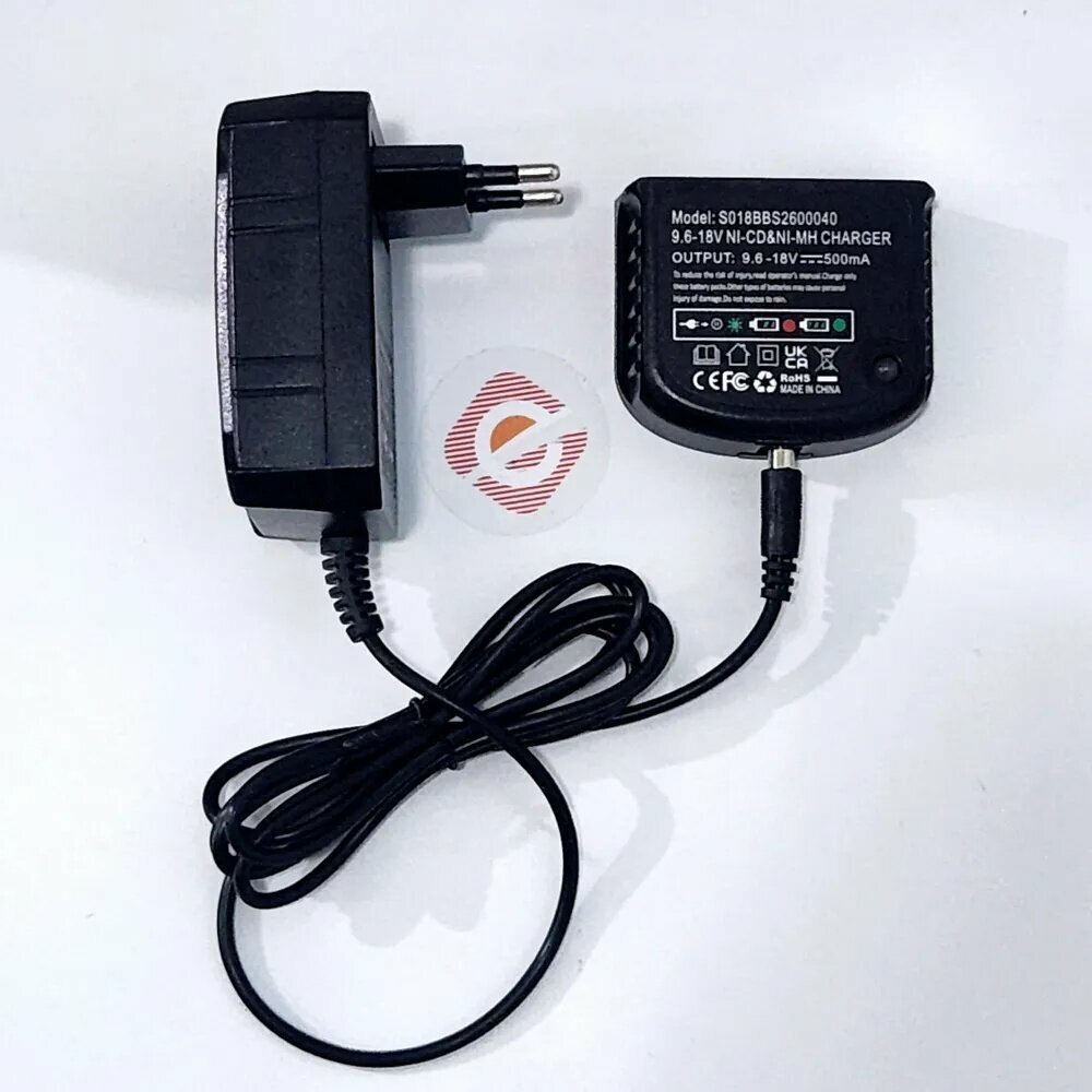 Зарядное устройство от 9,6 В до 18 В для Black & Decker Ni-Cd Ni-Mh A18 Hpb18 A14 с разъемом EU/RU Plug S018BBS2600040