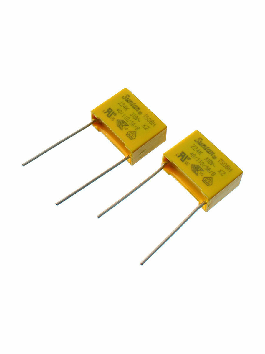 Конденсатор 0.22мкф 310В X2 (упаковка 2шт) Suntan TS08H0A9224KAB0G0R