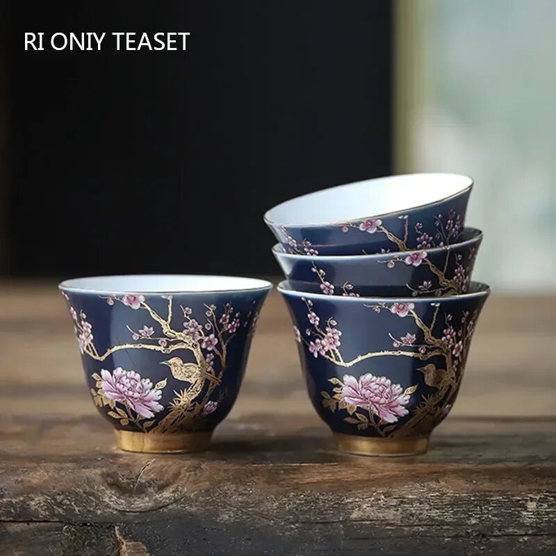 Керамическая чашка RI ONIY TEASET с ручной росписью 65 мл A1