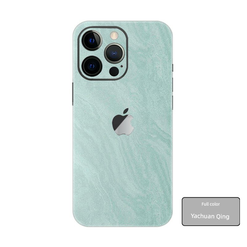 Экранная пленка для iPhone 13 Mini - полный цвет зеленый Яньчжаньцзин, 2 листа