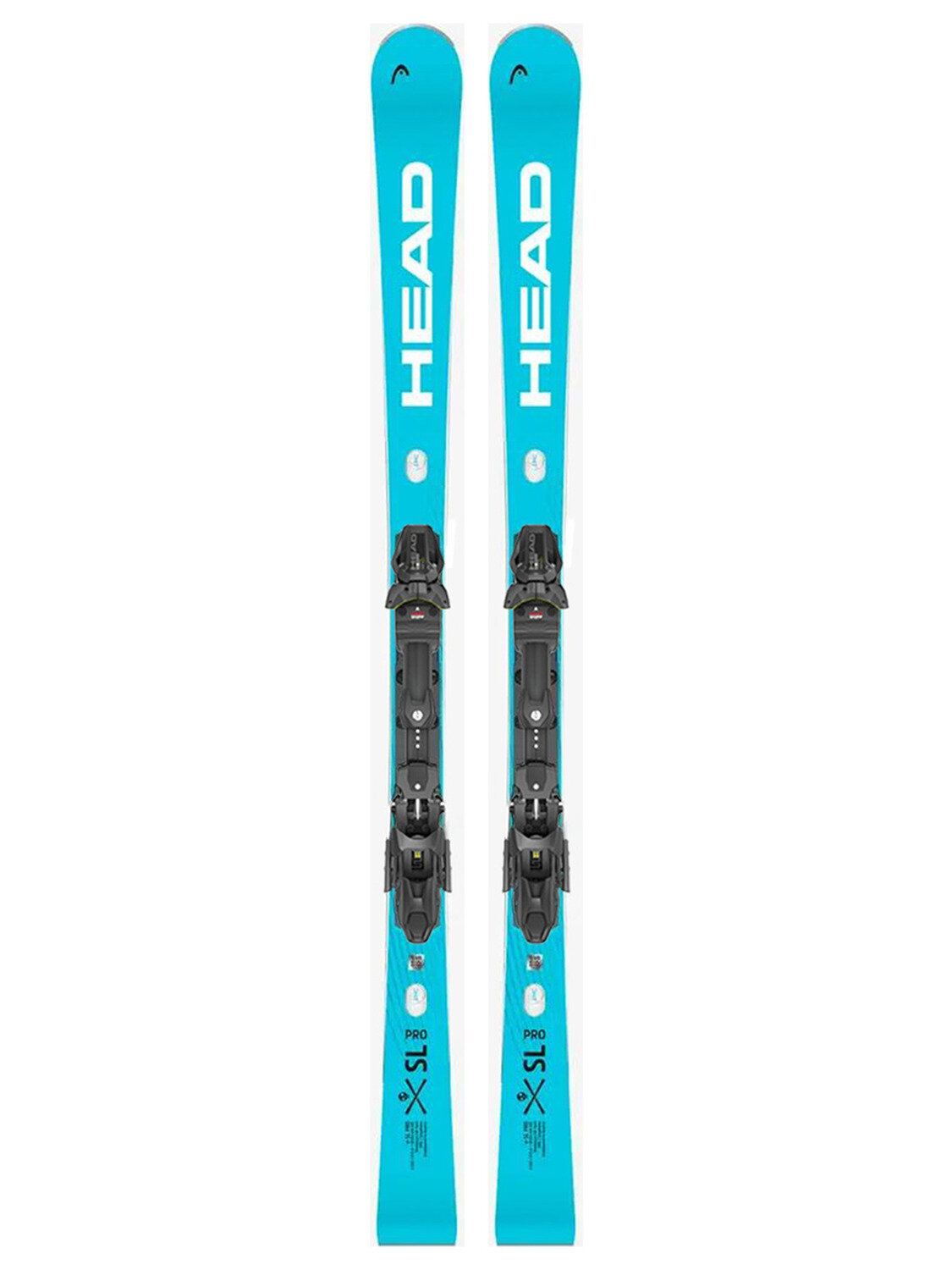 Горные лыжи с креплениями Head WC Rebels e-SL Pro SW RP + FF 11 GW Black 24/25 , для мужчин , Голубой