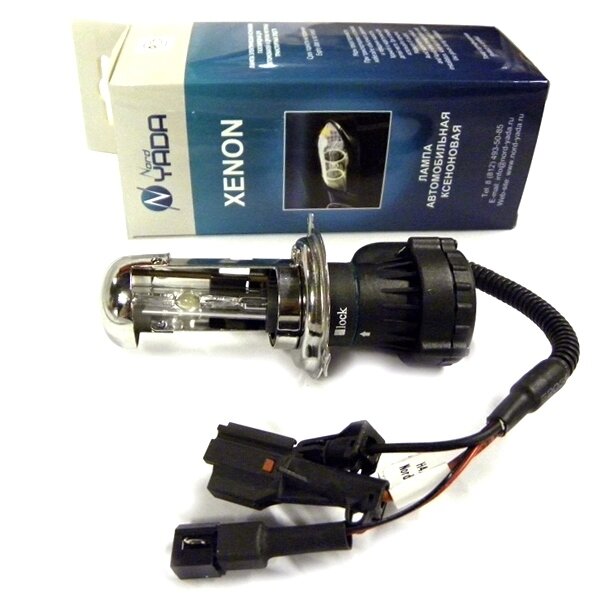 Лампа ксенон H4 5000K (биксенон) KET 9 32V 35W / Nord YADA / 902972