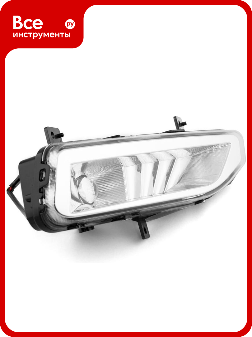 Фары противотуманные светодиодные NISSAN NEW, линза, 12В, 5000К, 8Вт, ЕСЕ R19, компл. MTF Light FL07NX