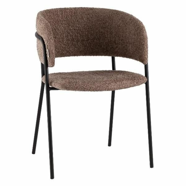 Стул обеденный Stool Group Нэлли New, букле коричневый (комплект 2шт)