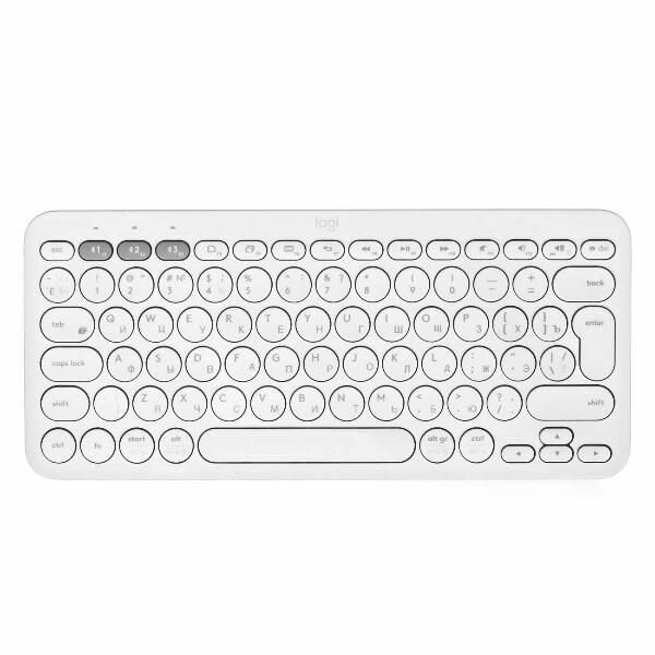 Клавиатура беспроводная Logitech K380 (920-009163) белый