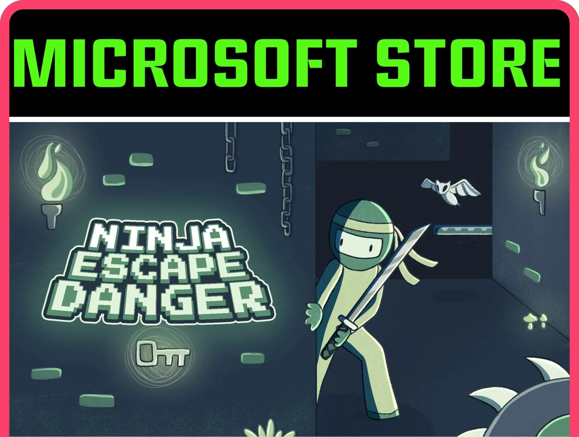 NINJA ESCAPE DANGER (WINDOWS) PC (WIN) ключ/КОД | Работает на ваш акк | Игра навсегда | Быстрая доставка