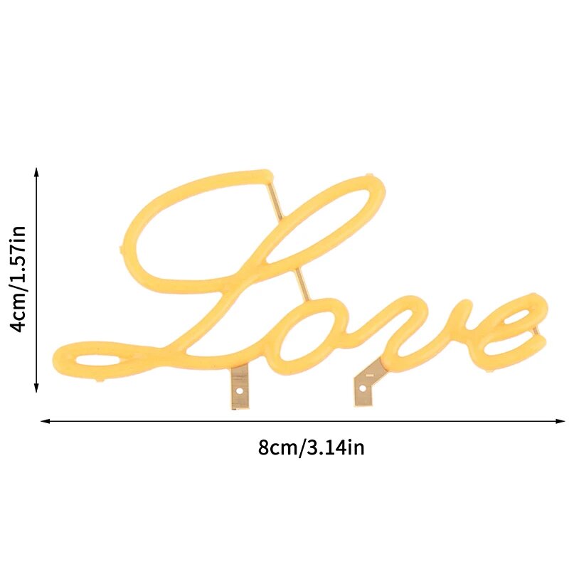 Светодиодная надпись LOVE, цвет A2