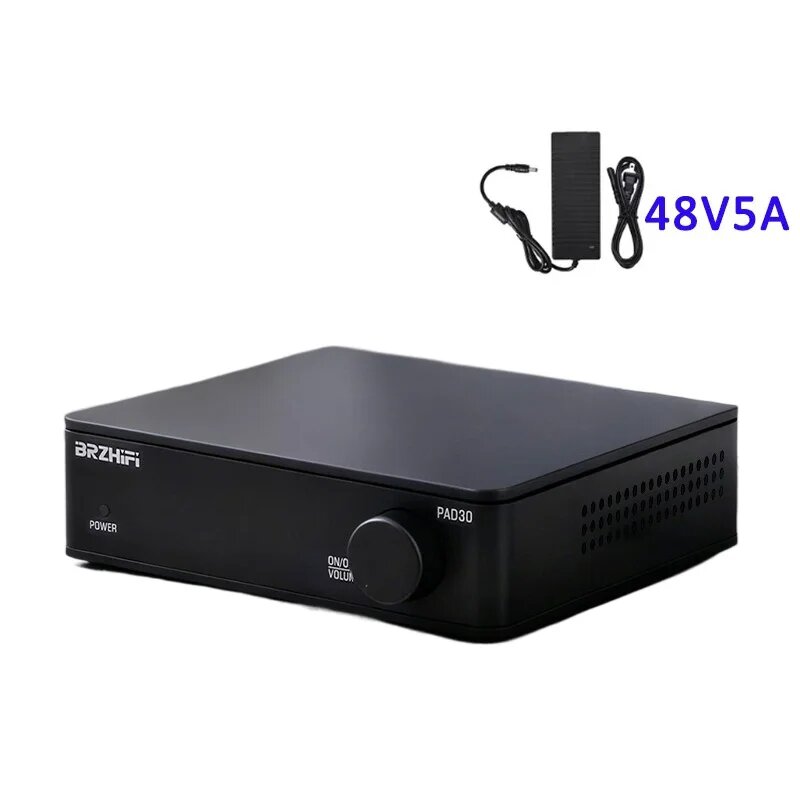 BRZHIFI PAD30 Цифровой усилитель, 48V 5A, черный