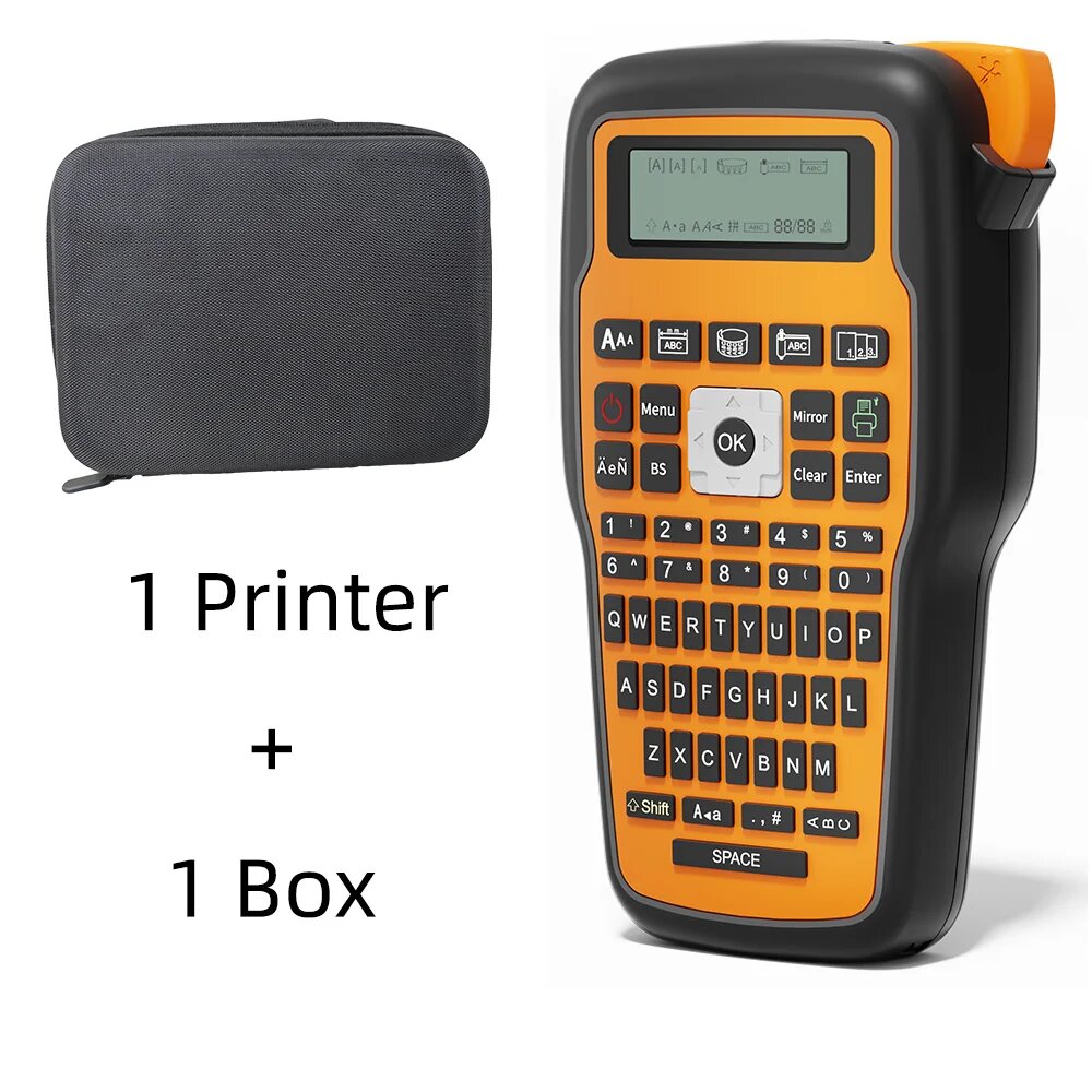 Портативный принтер этикеток E1000PRO, цвет 1 OG-1 BOX