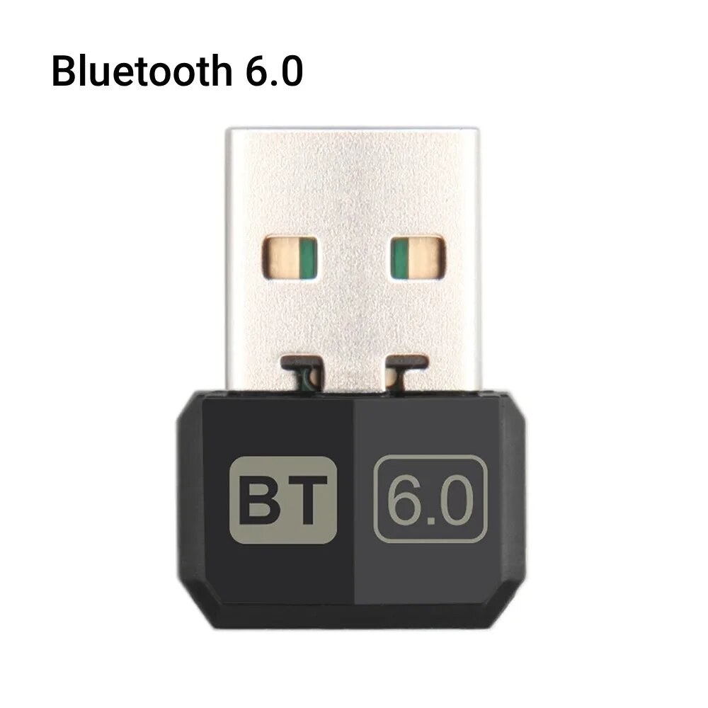 USB-адаптер KEBIDUMEI Bluetooth 6.0 для ПК с Windows 11/10/8.1, Bluetooth-приемник/передатчик для клавиатуры/мыши, USB-донгл