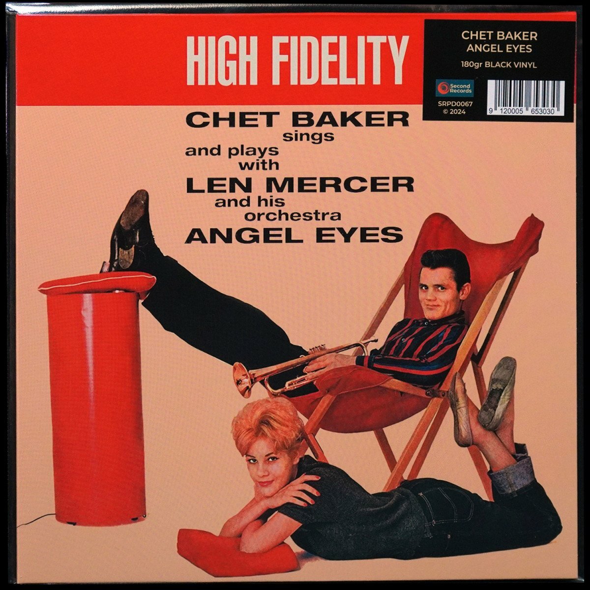 Виниловая пластинка Second Records Chet Baker – Angel Eyes
