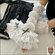 Митенки  для женщин, размер 18—26CM, белый