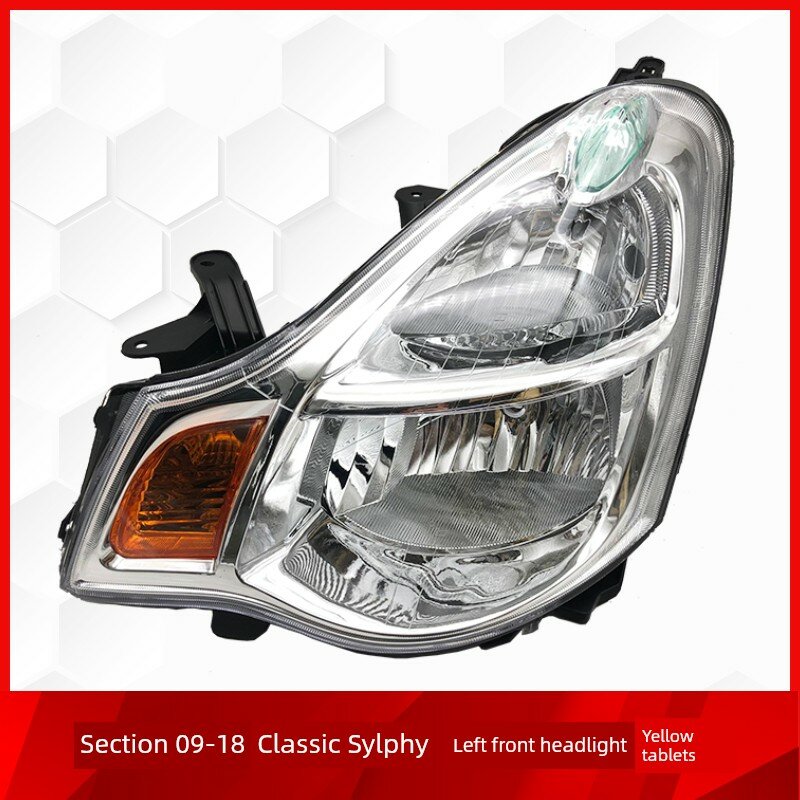 Передняя левая фара для Nissan Sylphy Classic 09-18 моделей, водительская сторона, премиум качество с лампой, гарантия