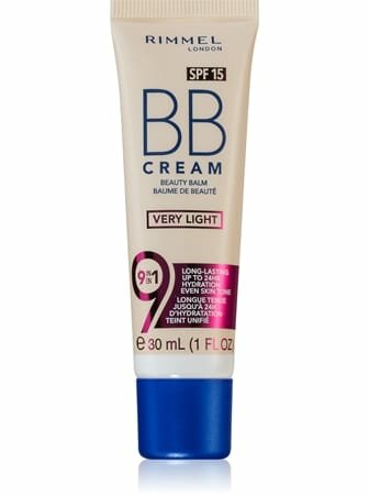 Тональный крем Rimmel BB Cream 9 в 1, оттенок очень светлый, 30 мл