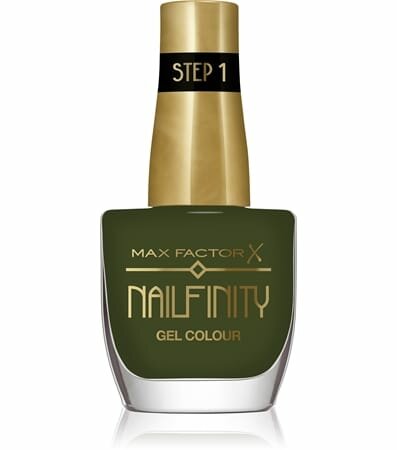Лак для ногтей Max Factor Nailfinity Gel Colour, зеленый, 12 мл