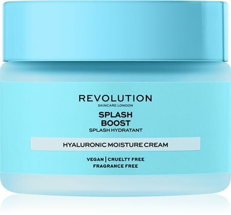 Крем для ухода за кожей Revolution Skincare Boost Hyaluronic Acid Splash, 50 мл
