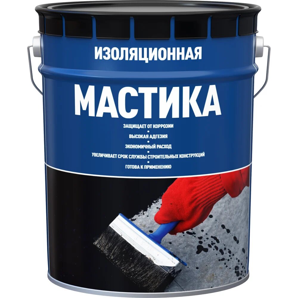 Мастика битумная изоляционная старт 21,5л/19кг 4607952904330