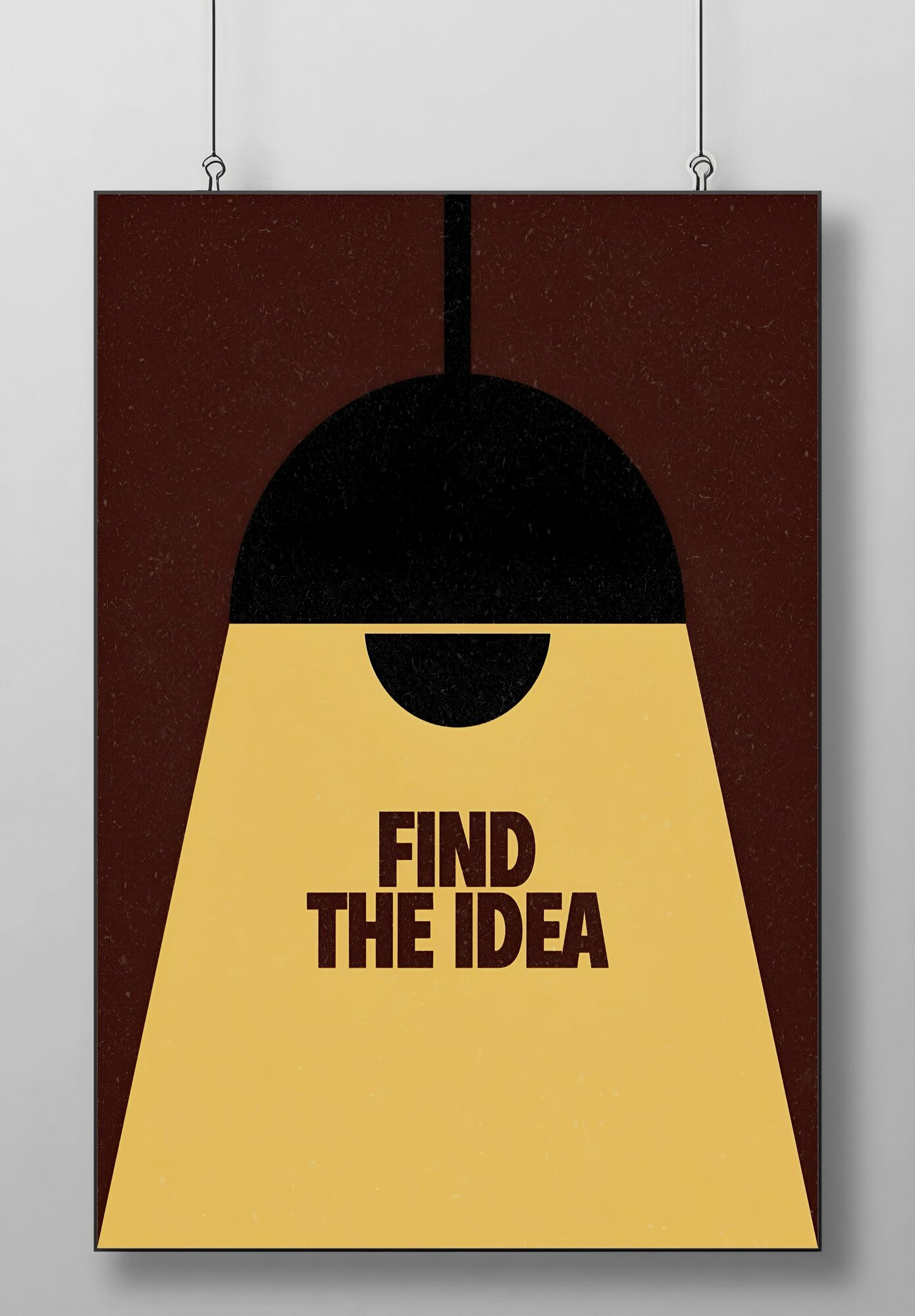 Постер / Плакат Найди Идею (Find The Idea)