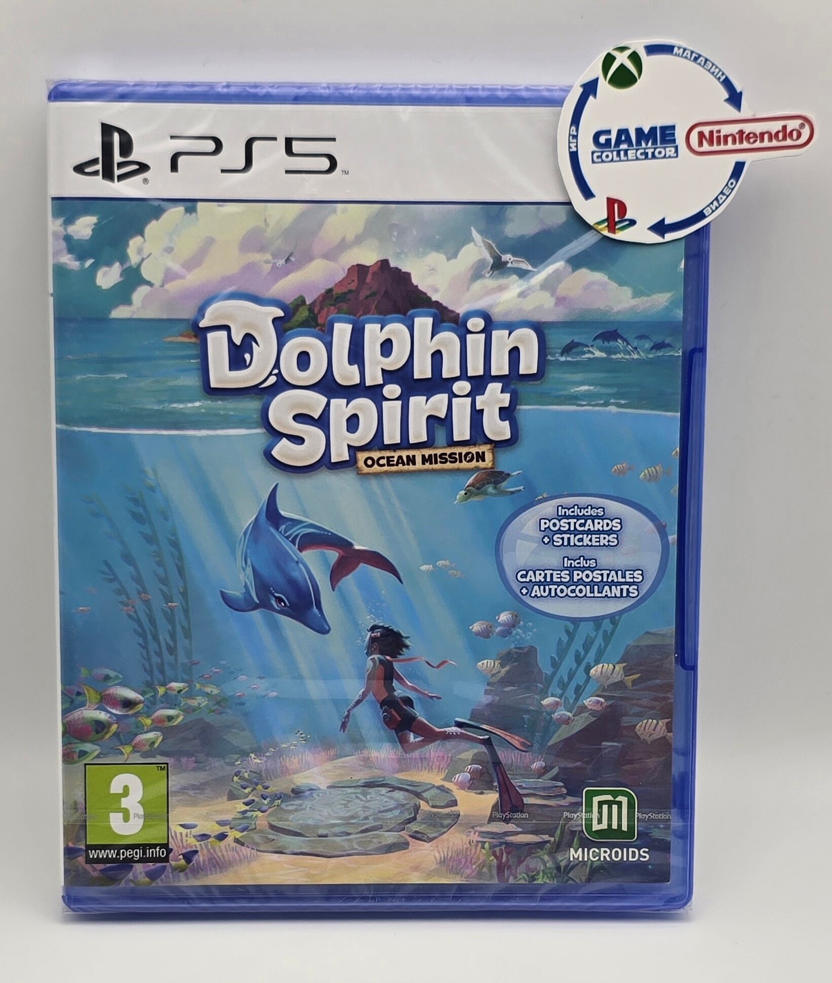 Игра Dolphin Spirit Ocean Mission для Sony PlayStation 5 на диске с русскими субтитрами.