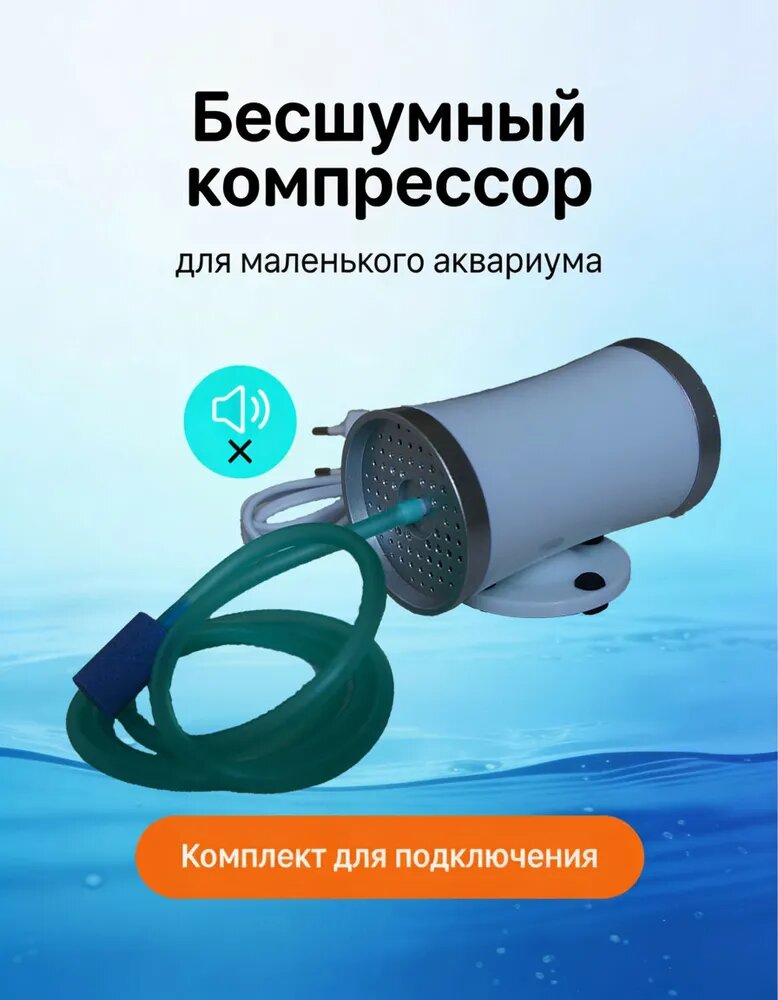 Компрессор для пруда поршневой.