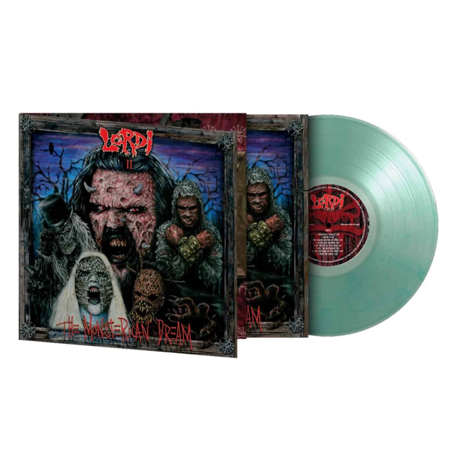 Lordi. The Monsterican Dream (LP Ltd/Crystal Clear Transparent Green Marbled Vinyl/Reissue/Виниловая пластинка)