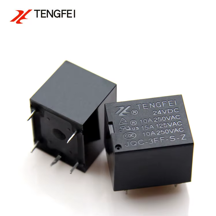 1шт. Реле JQC-3FF-S-Z-24VDC, 5 контактов