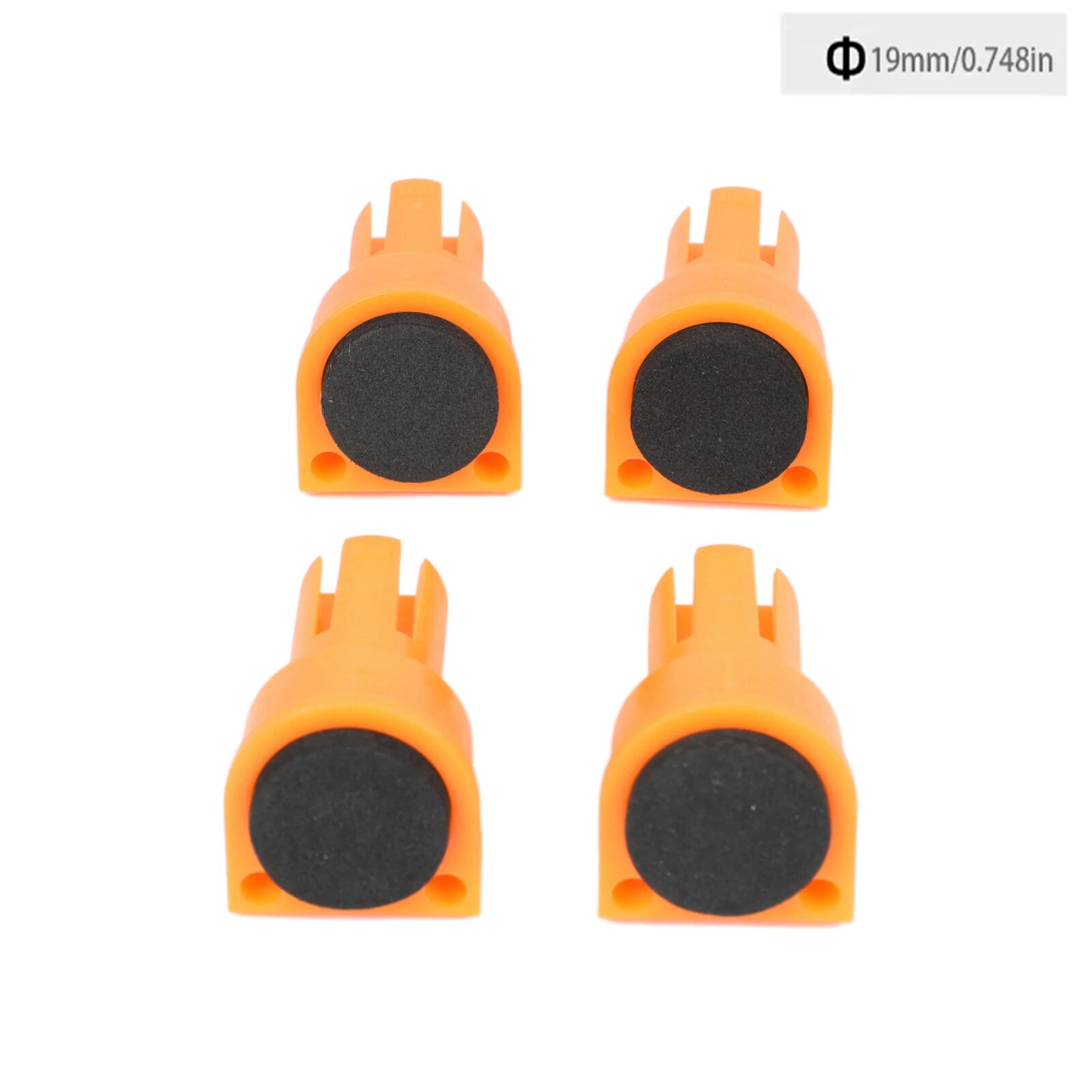 Набор ограничитель зажимов для верстака toohr 4/8 шт. 4pc-19mm