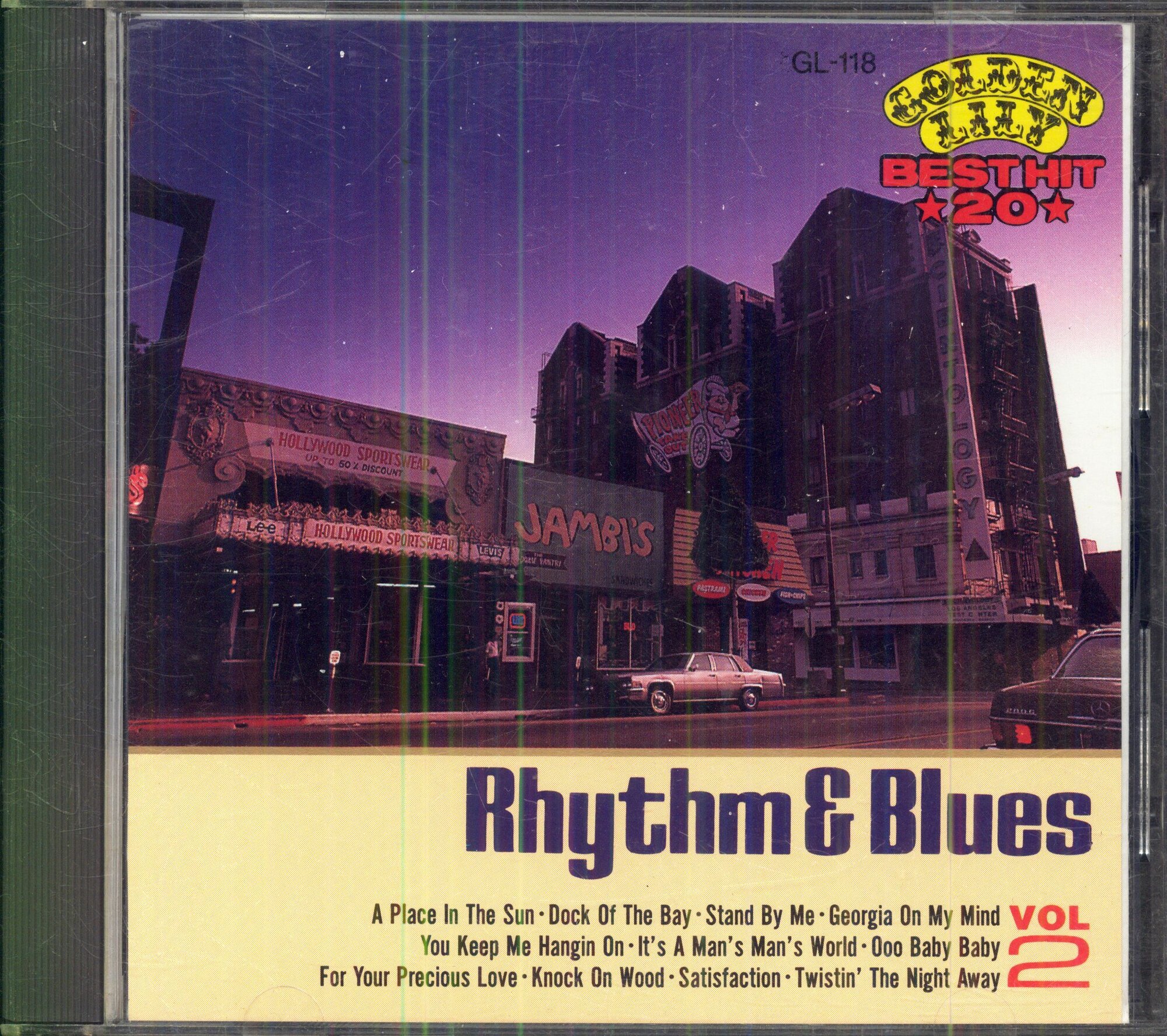 Rhythm & Blues. Best Hit 20, vol. 2. Various (Без OBI, Japan, GL-118) CD диск