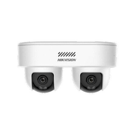 Hikvision 4MP цветная сетевая камера с питанием POE и двухсторонним аудио, модель DS-2CD1Q445-LT, 2.8 мм фиксированный