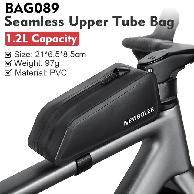 NEWBOLER Сумка на раму для велосипеда 1.2 л BAG089