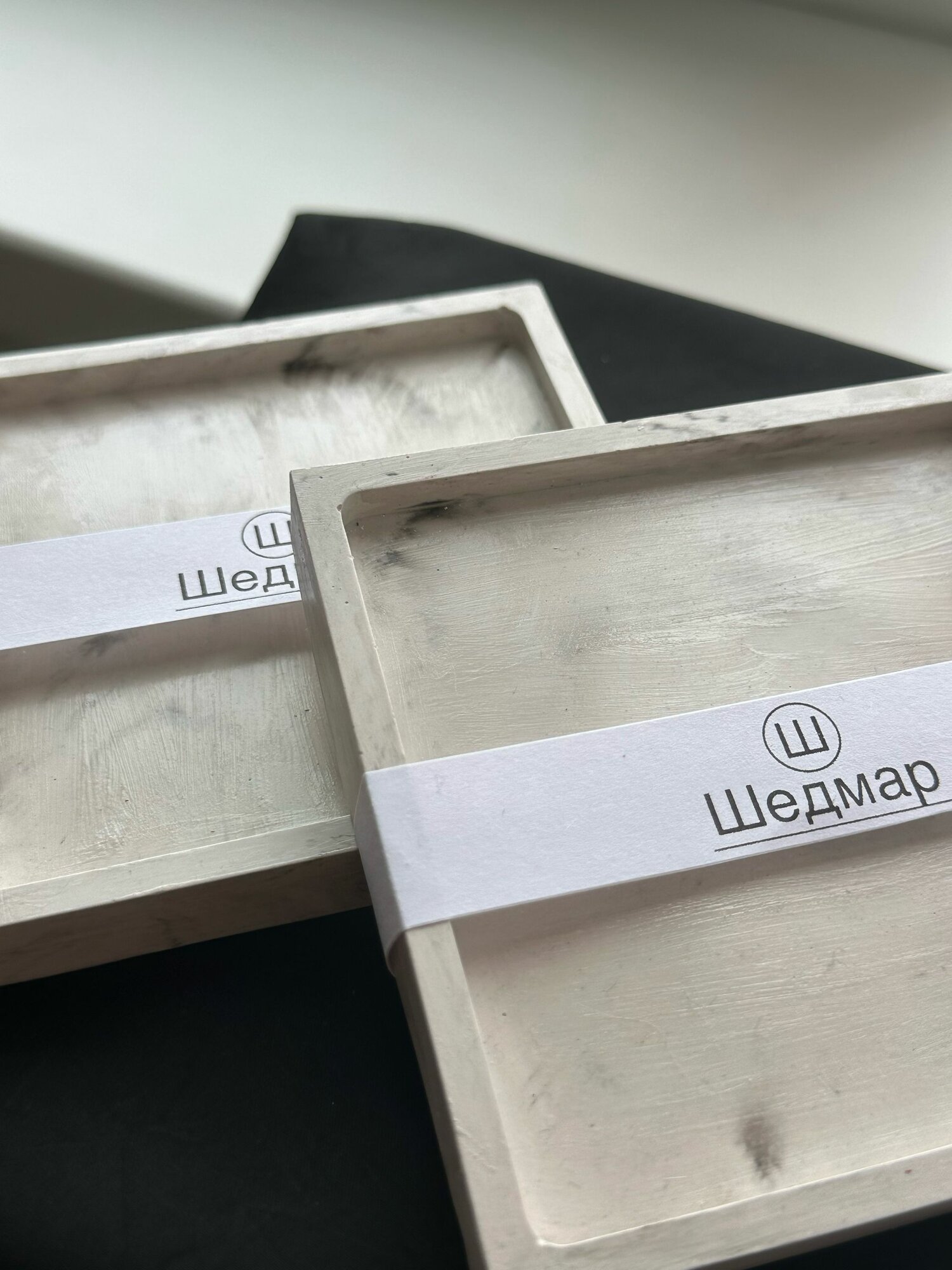 Поднос мраморный квадрат