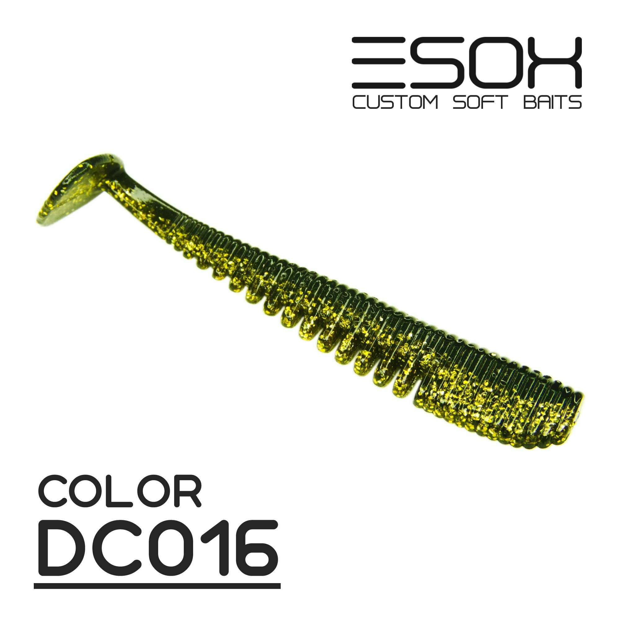 Мягкая приманка для рыбалки ESOX Awanura 3.4" (86см) 6 шт