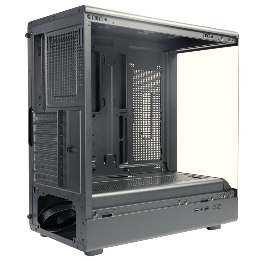 Корпус для ПК Ginzzu сталь 0.6 мм ATX 2 USB без БП — фото 1