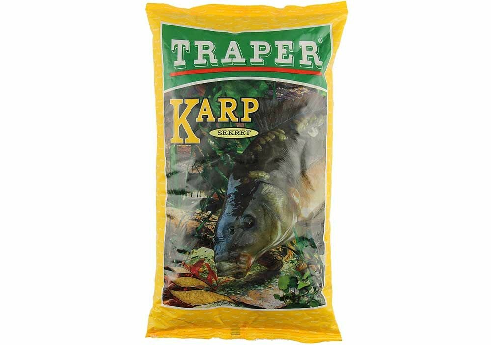 Прикормка TRAPER SECRET 1кг Карп желтый