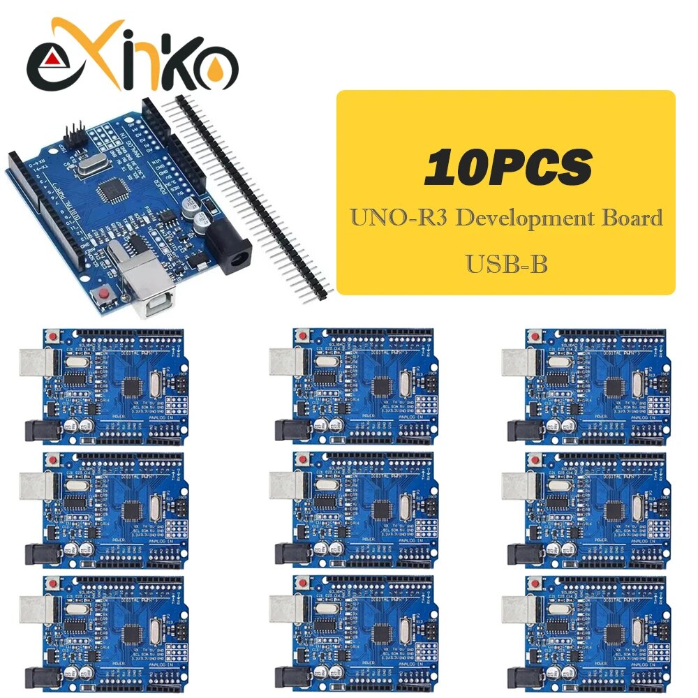 10шт Arduino UNO R3 Development Board USB-B