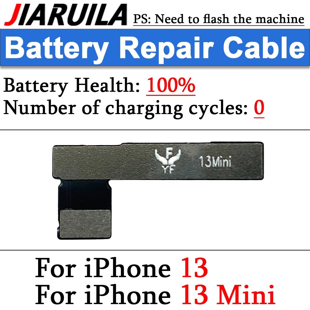 Кабель-коннектор для ремонта аккумулятора iPhone 15, 14 Plus, 13, 12, 11 Pro Max, SE: 13-13Mini